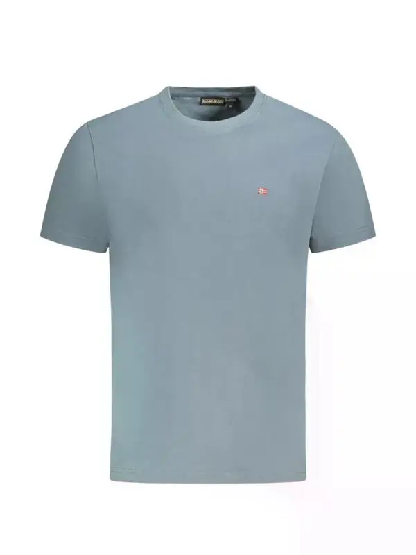 NAPAPIJRI Logo-patch Cotton T-shirt - Grey