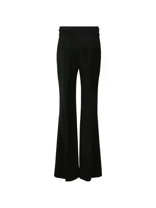Sportmax Belted Flared Trousers