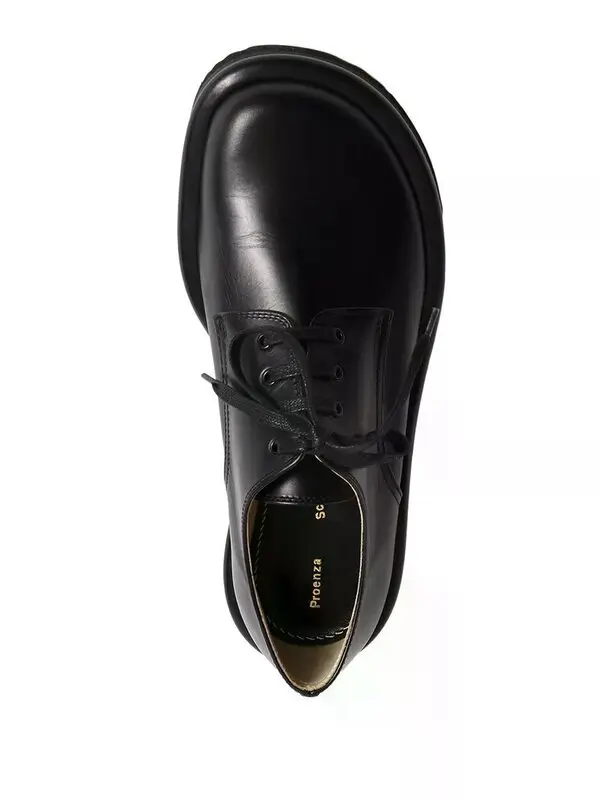 Proenza Schouler Lambskin Pipe Derby Shoes