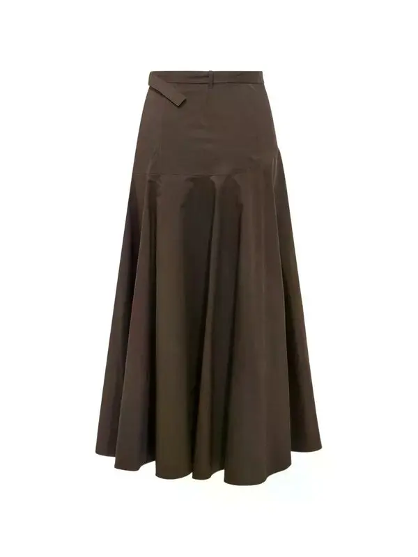 BOSS Panelled Flared Skirt