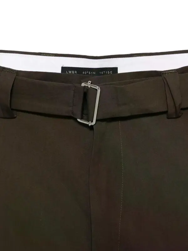 LOW BRAND Belted Trousers