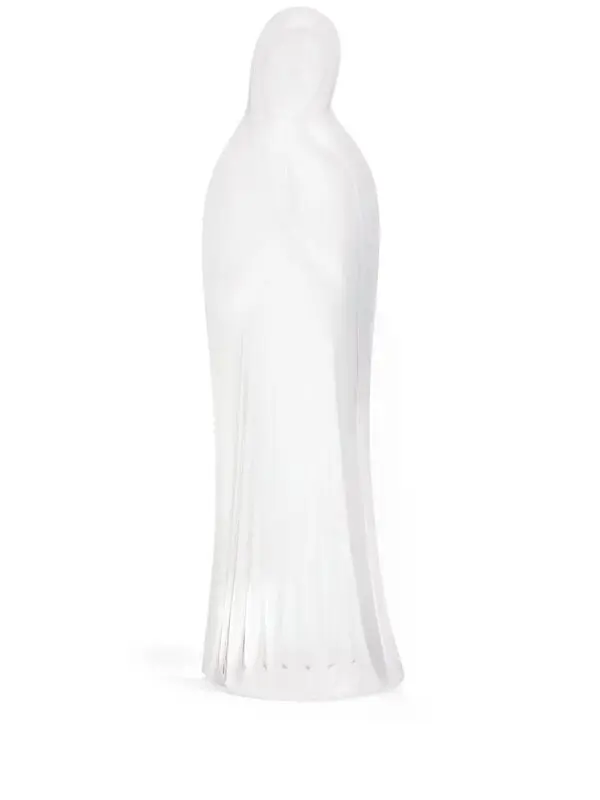 Lalique Virgin With Hands Together Crystal Figurine - Clear