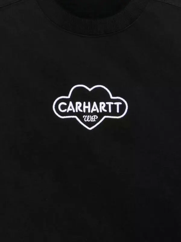 Carhartt Work In Progress Embroidered Crew Neck Sweatshirt
