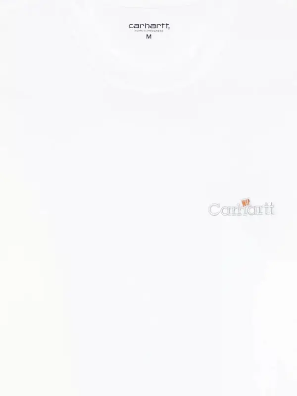 Carhartt Work In Progress Logo-embroidered T-shirt - White