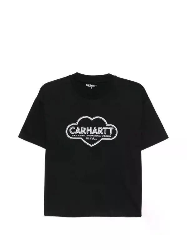 Carhartt Work In Progress Cloud Heart T-shirt - Black