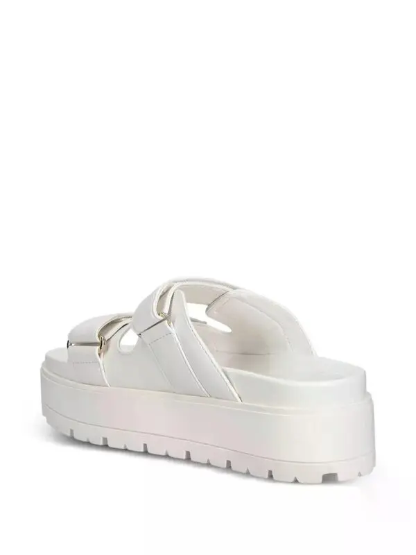 Guess Logo-plaque Touch-strap Slides
