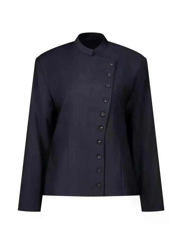 Paloma Wool Banjo Pinstripe Jacket - Blue