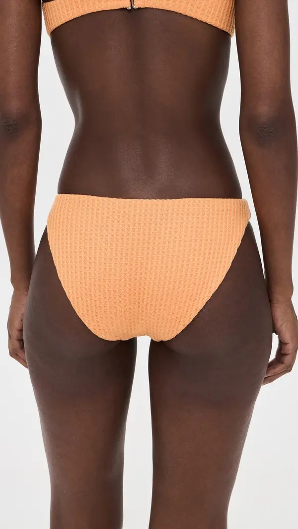 Peixoto Bella Full Bikini Bottoms - Apricot