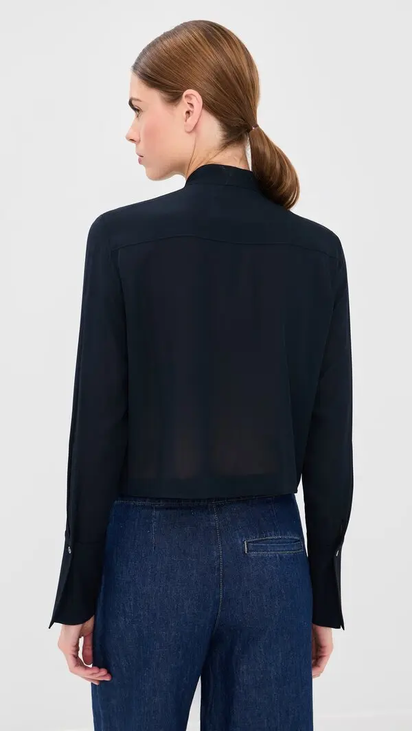 TWP Patti Button-down Top - Midnight