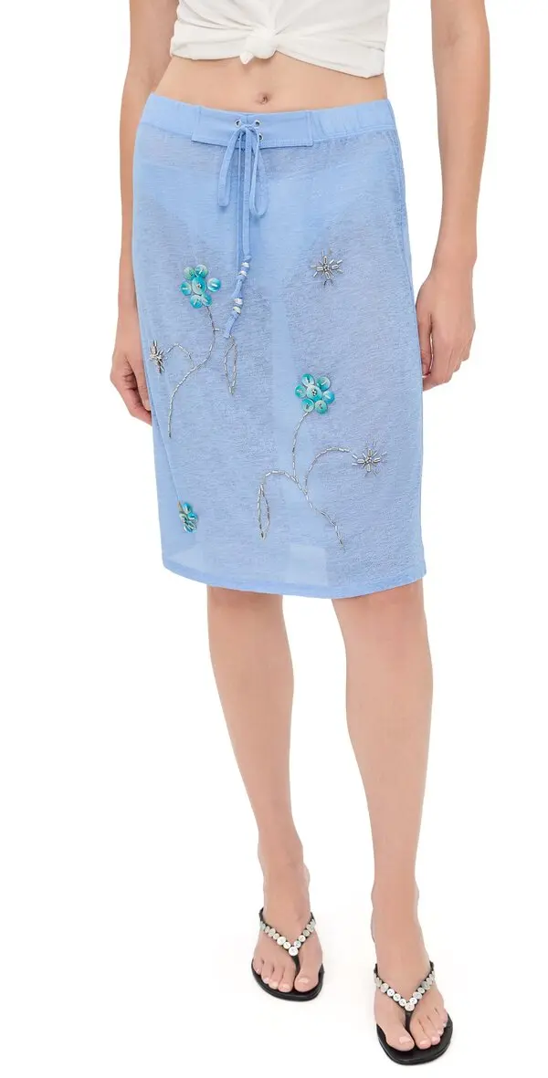 SIEDRES Liz Skirt - Blue