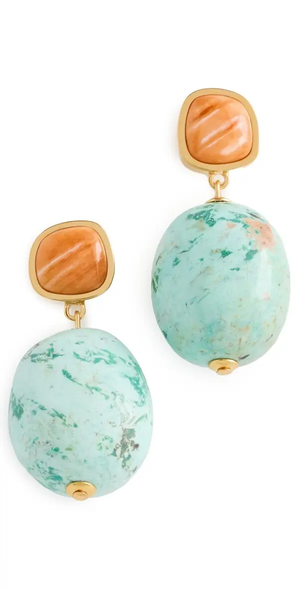 LIZZIE FORTUNATO Citrus Splash Dangle Earrings - Multi