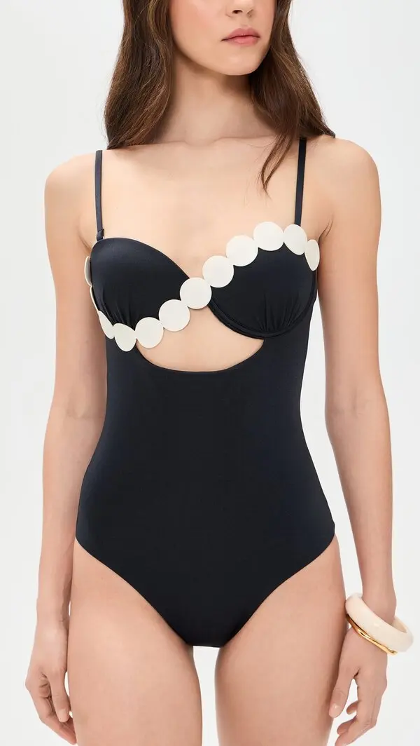 ANCORA Nax One-piece Swimsuit - Black