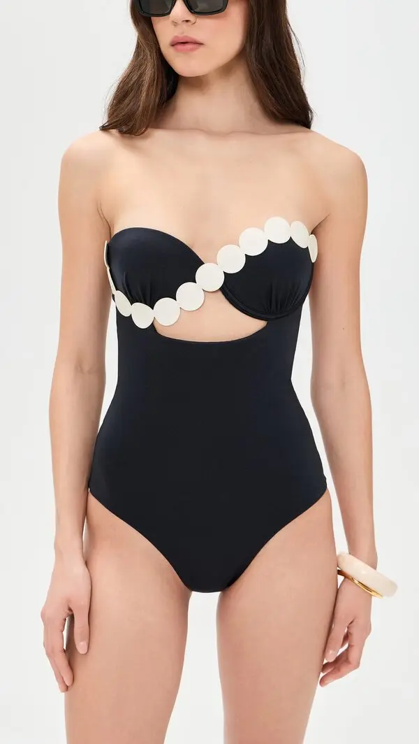 ANCORA Nax One-piece Swimsuit - Black