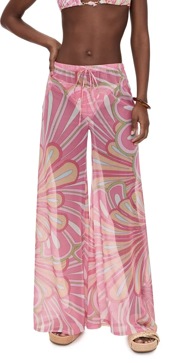SHANI SHEMER Calia Pants - Pink Flower Print