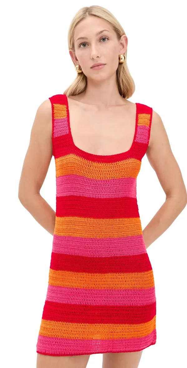 Show Me Your Mumu Day Trip Dress - Oasis Stripe