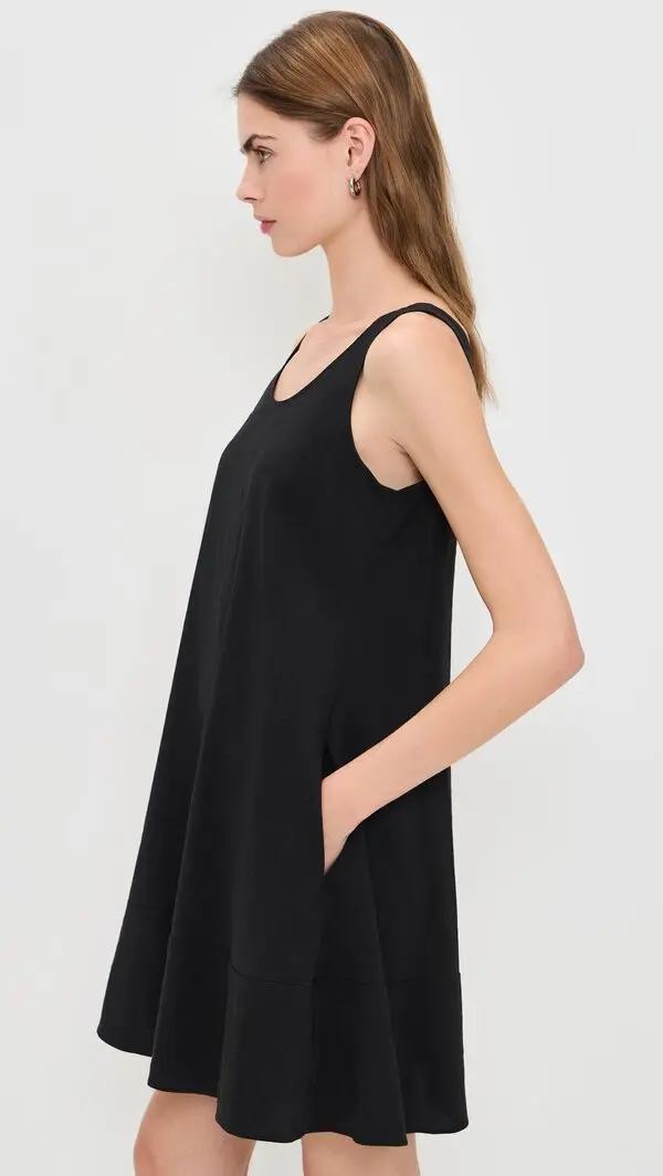 Theory Tank Flare Mini Dress