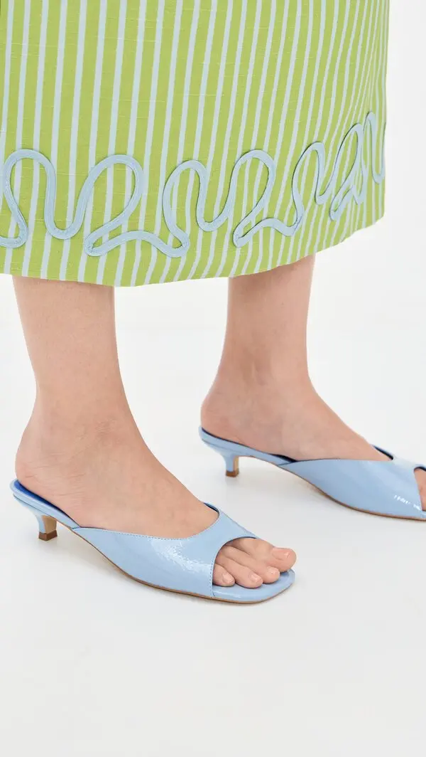 Intentionally Blank Cee Sandals - Light Blue