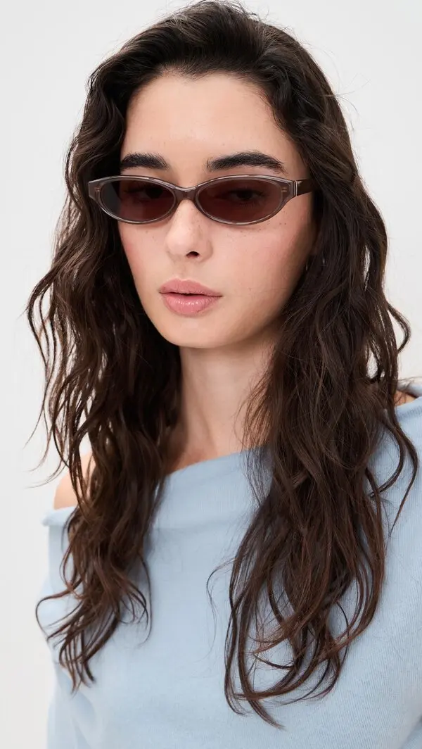 LUV LOU The Petra Sunglasses - Mushroom