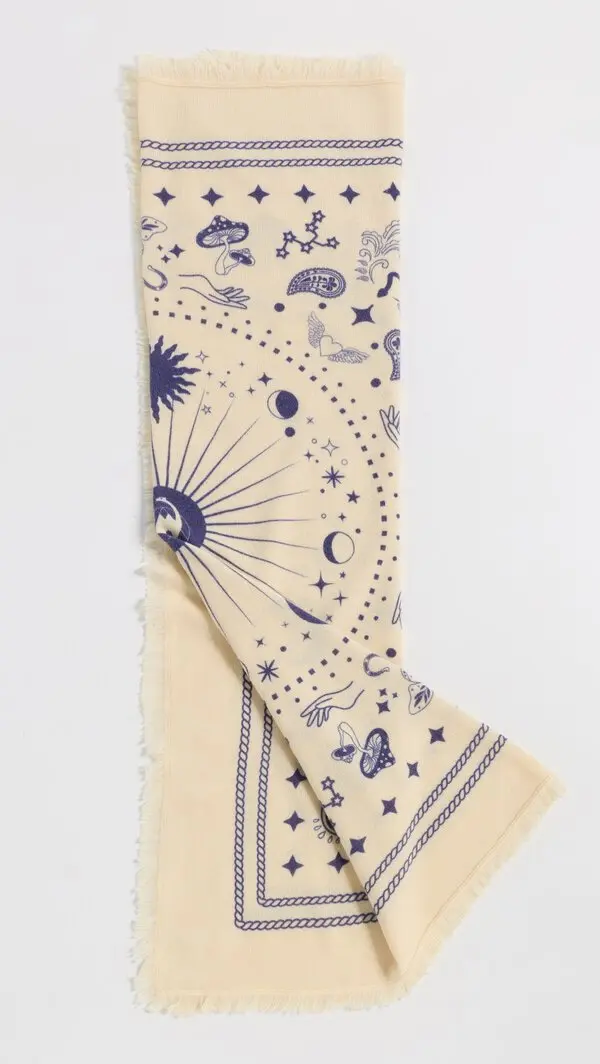 Freya Cosmic Rodeo Cashmere Bandana Scarf