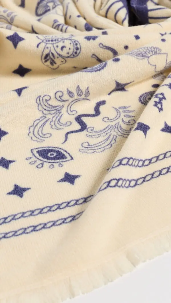 Freya Cosmic Rodeo Cashmere Bandana Scarf
