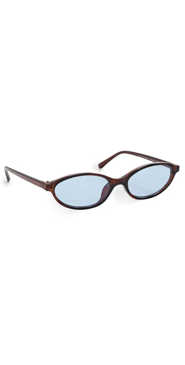 AIRE Earthshine Oval Sunglasses - Chestnut