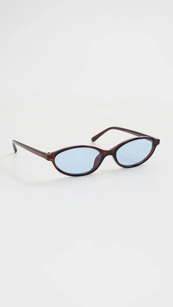 AIRE Earthshine Oval Sunglasses - Chestnut