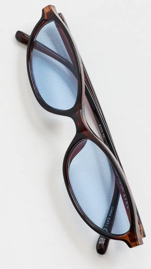 AIRE Earthshine Oval Sunglasses - Chestnut