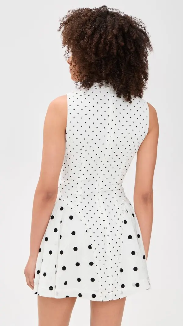 ANOTHER GIRL Polka-dot Mini Dress
