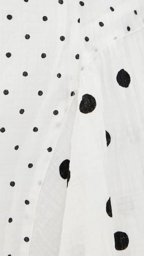 ANOTHER GIRL Polka-dot Mini Dress