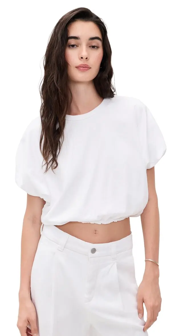 Citizens Of Humanity Gia Bubble Tee - Soft White