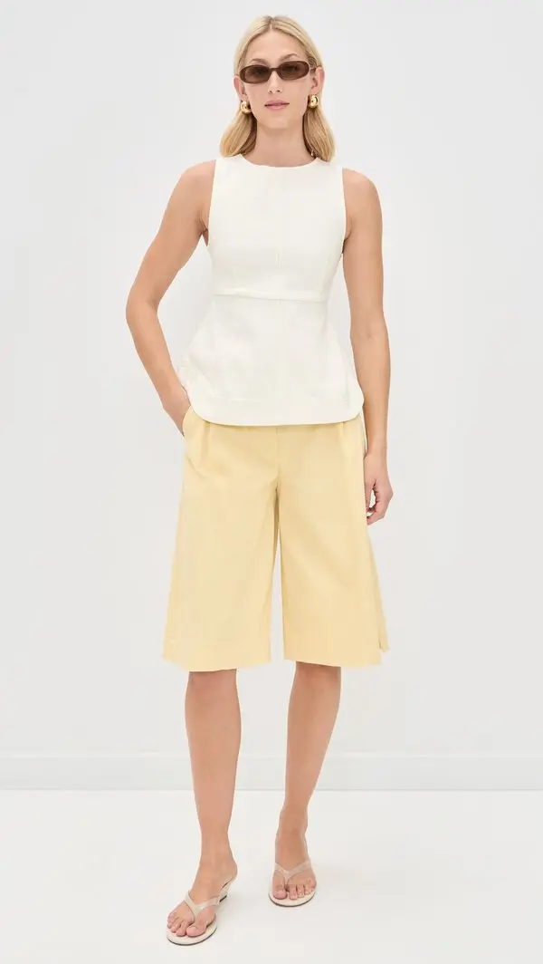 ALIGNE Chlo Sleeveless Denim Top