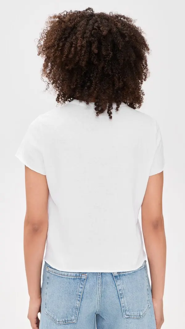 JAMES PERSE Slub Jersey Shrunken Tee