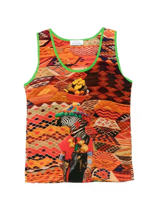 The Artistylist Graphic-print Tank Top