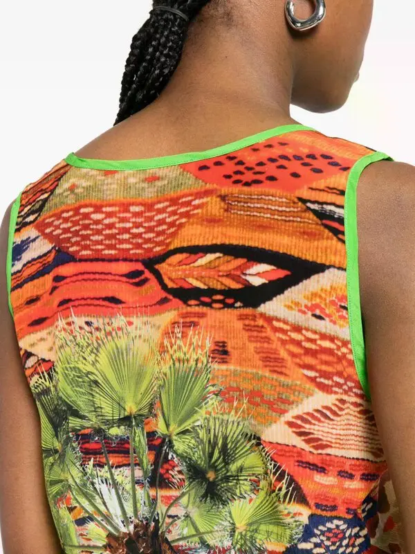 The Artistylist Graphic-print Tank Top