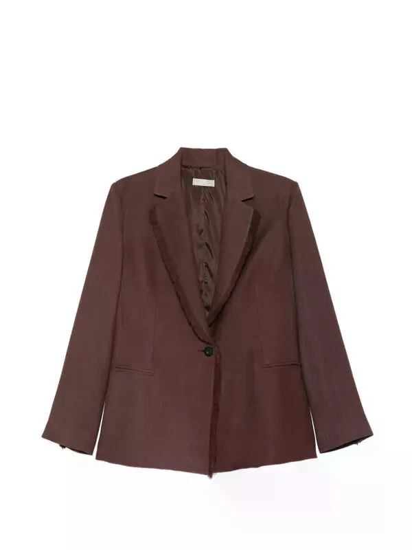 Antonelli Firenze Finnegan Fringe-trim Jacket - Brown