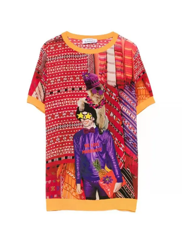 The Artistylist Graphic-print T-shirt - Red