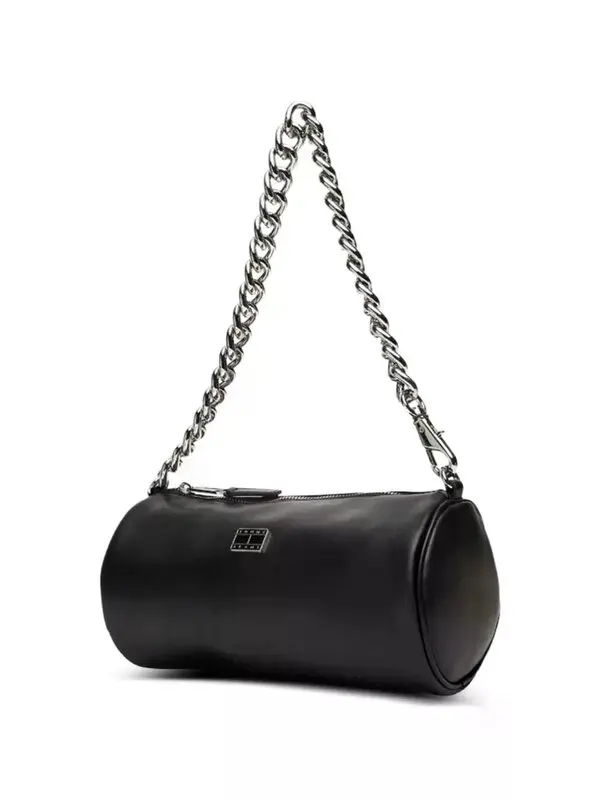 Tommy Hilfiger Chain-link Cylinder Tote