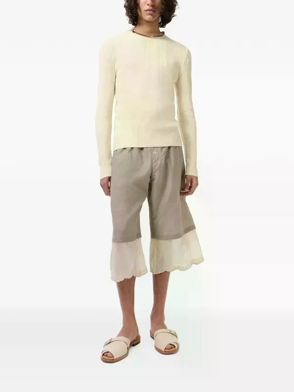 Our Legacy Ribbed Knit Sweater - Neutrals