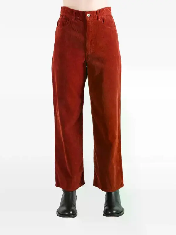 Auralee Corduroy Straight-leg Trousers
