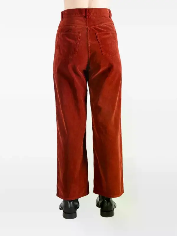 Auralee Corduroy Straight-leg Trousers