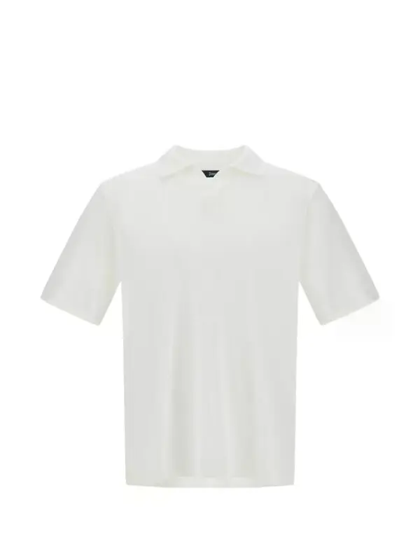 Herno Knitted Cotton Polo Shirt