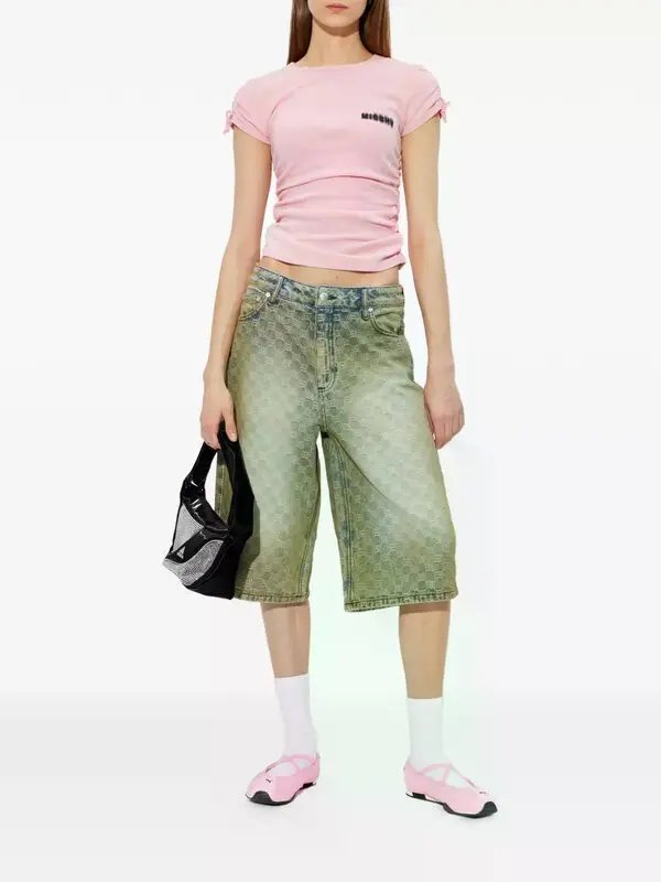 MISBHV Check Pattern Shorts