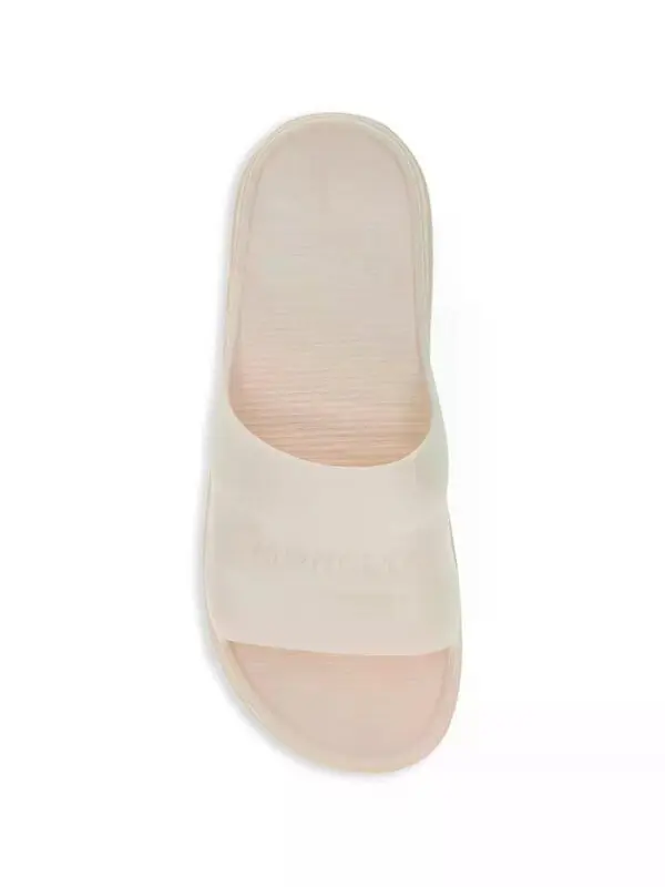 Moncler Logo Detail Slides - White