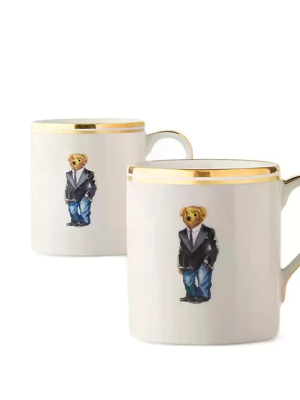 Ralph Lauren Wilshire Tux Bear Mug Set