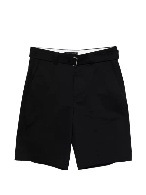 LOW BRAND Belted Bermuda Shorts