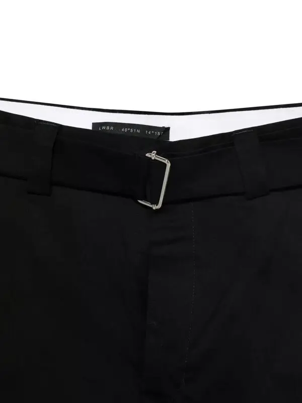 LOW BRAND Belted Bermuda Shorts