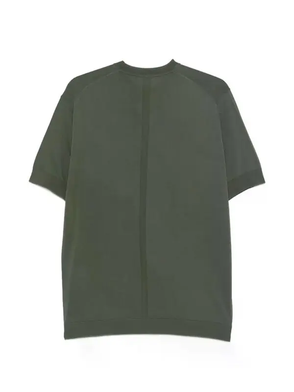 LOW BRAND Fine-knit T-shirt - Green
