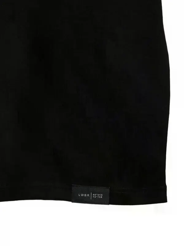 LOW BRAND Crew-neck T-shirt - Black