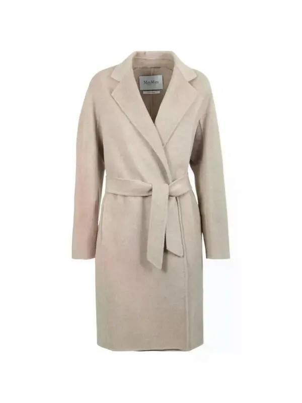 Max Mara Maceri Cashmere Robe Coat - Neutrals