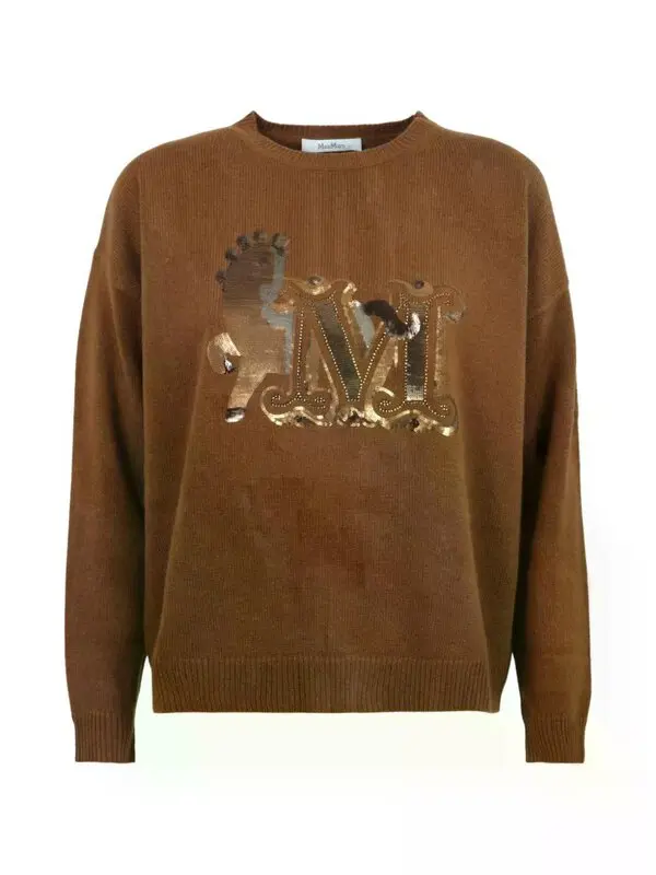 Max Mara Oversized Sweater - Brown